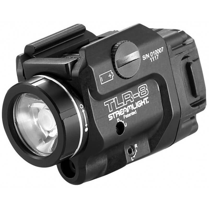 Lampe tactique TLR-8 laser rouge pour montage sur pistolet Glock ...