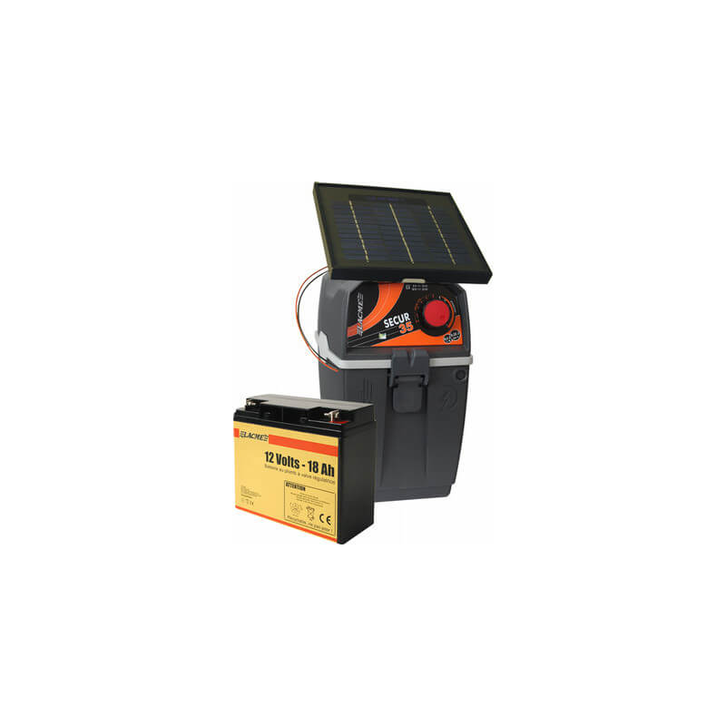 Electrificateur Lacme solaire Secur 35 - Le-Chasseur Electrificateur Lacme solaire Secur 35 - Le-Chasseur